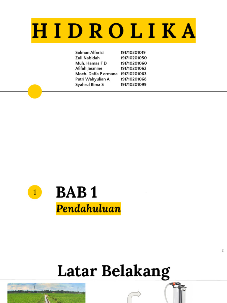 Hidrolika 1 (BLM Fix) | PDF
