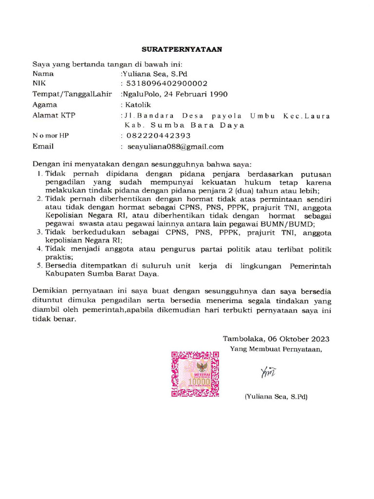 Pernyataan Siap | PDF