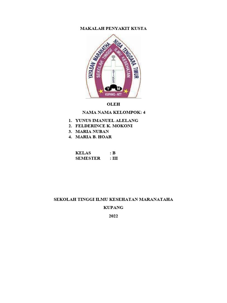 Makalah Penyakit Kusta | PDF