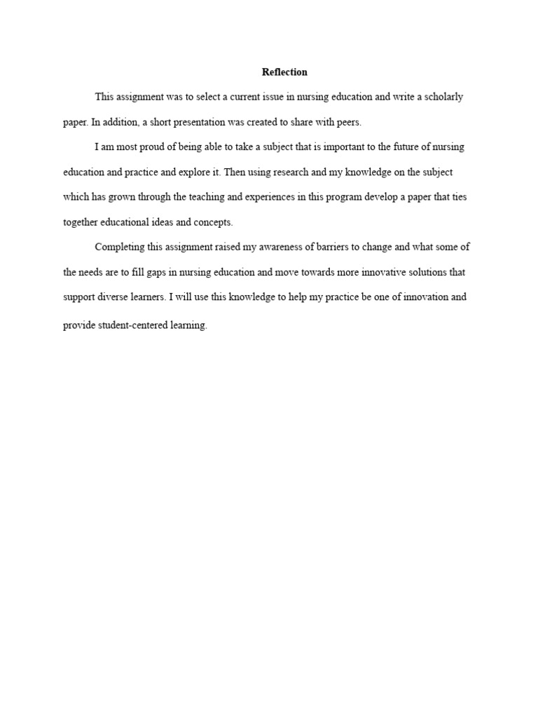 Practicum 3 Weebly Reflection | PDF