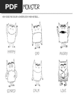 Color Monster Activity Sheets | PDF
