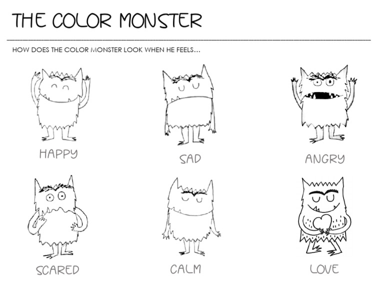The Color Monster | PDF