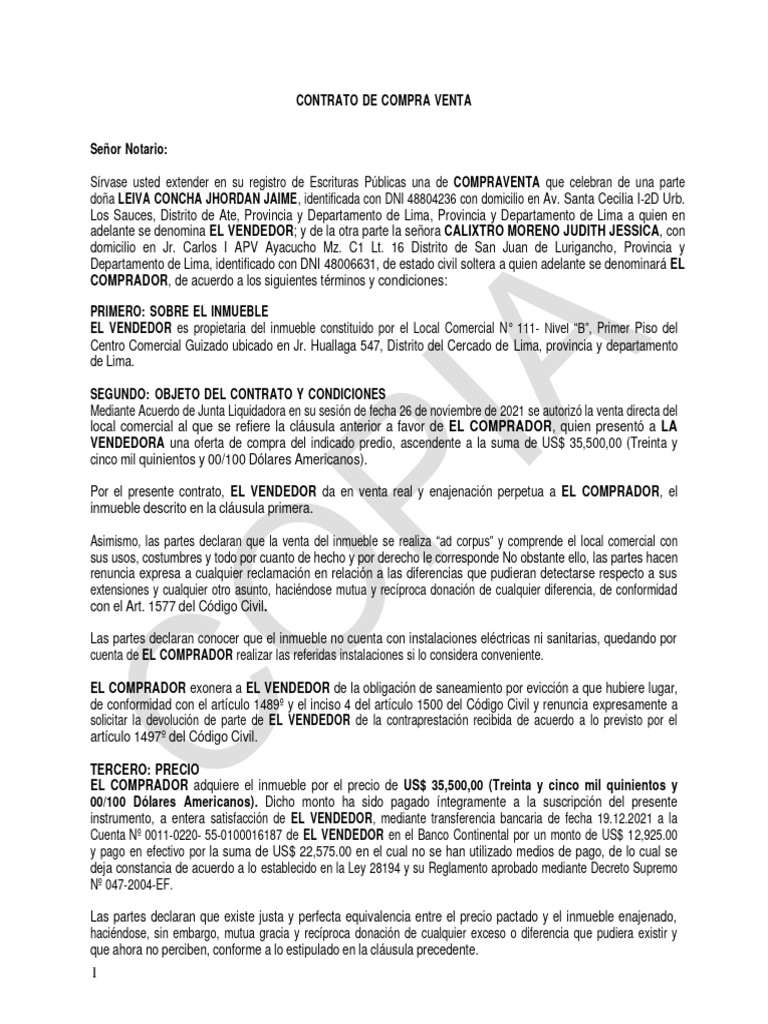 Minuta Jessica | PDF | Derecho Minuta Jessica | PDF | Derecho