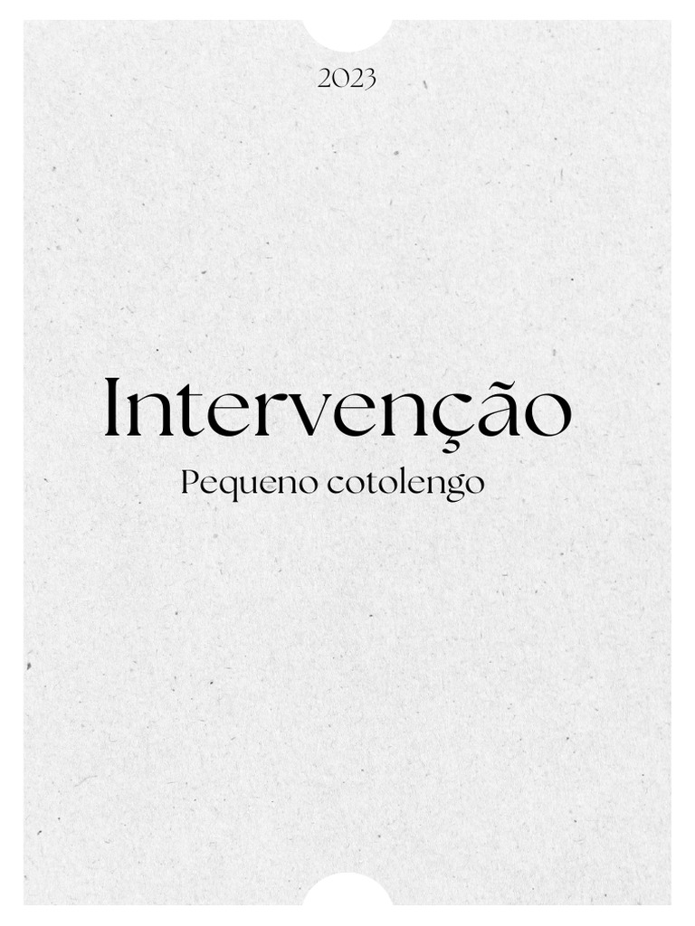 Minimalist Portfolio Cover Page | PDF