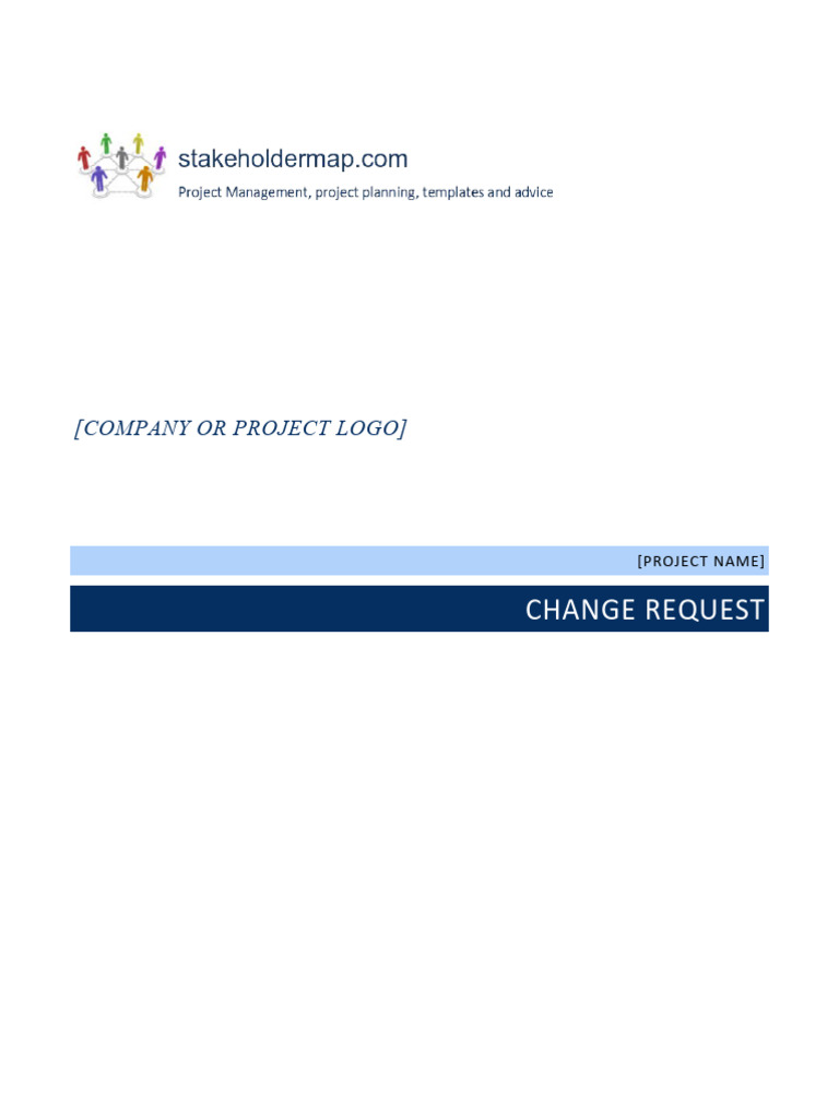 Sample Change Request - Template | PDF | Project Management ...