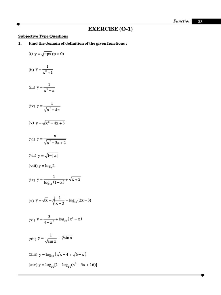 Functions O1 S1 02 S2 | PDF