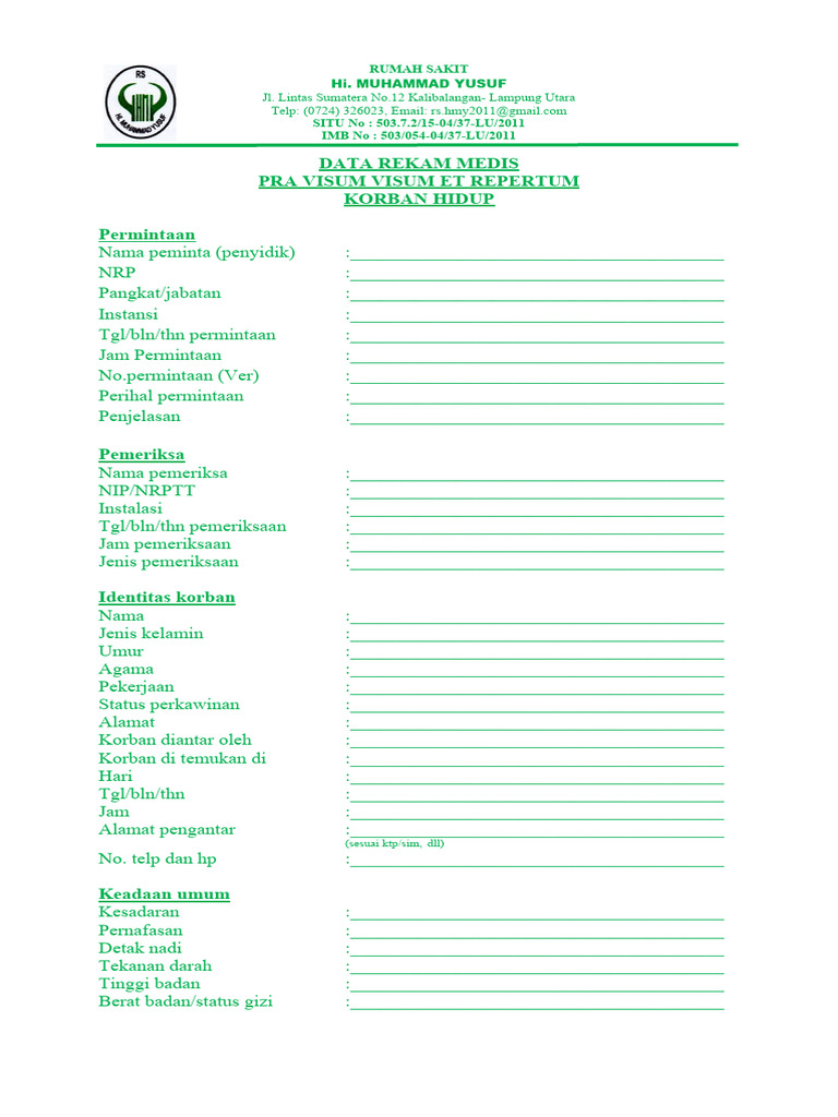 Form Visum Baru | PDF