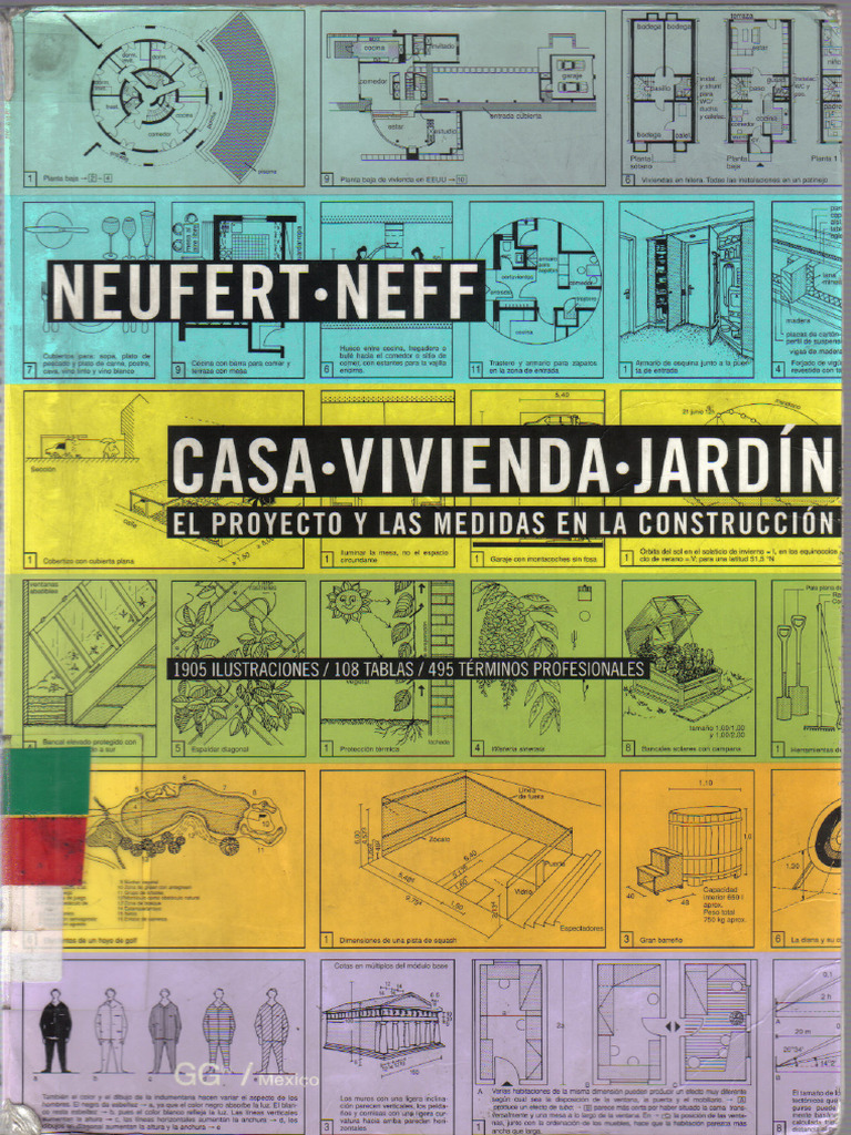 Neufert Casa Vivienda Jardin - ARQUI LIBROS - AL | PDF