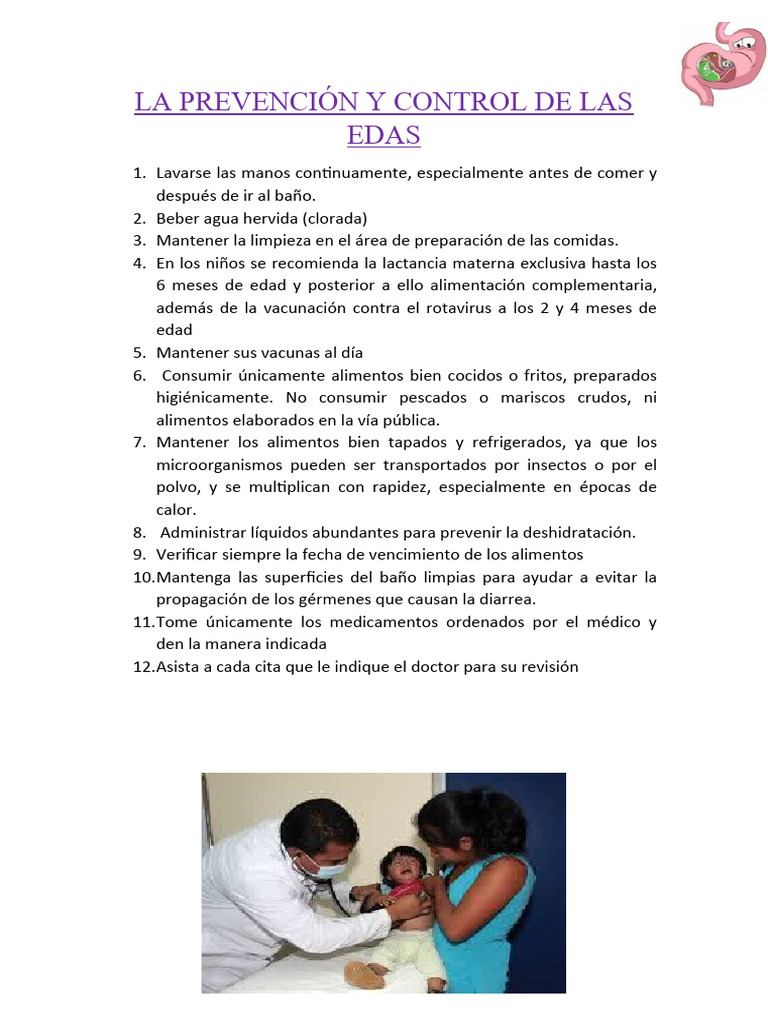 La Prevencion y Control de Las Edas | PDF