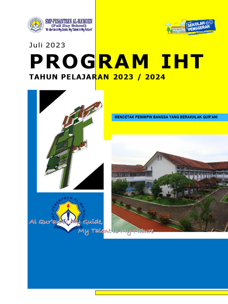 PROGRAM IHT SMP-Pesantren AM Bersama Pengwas | PDF