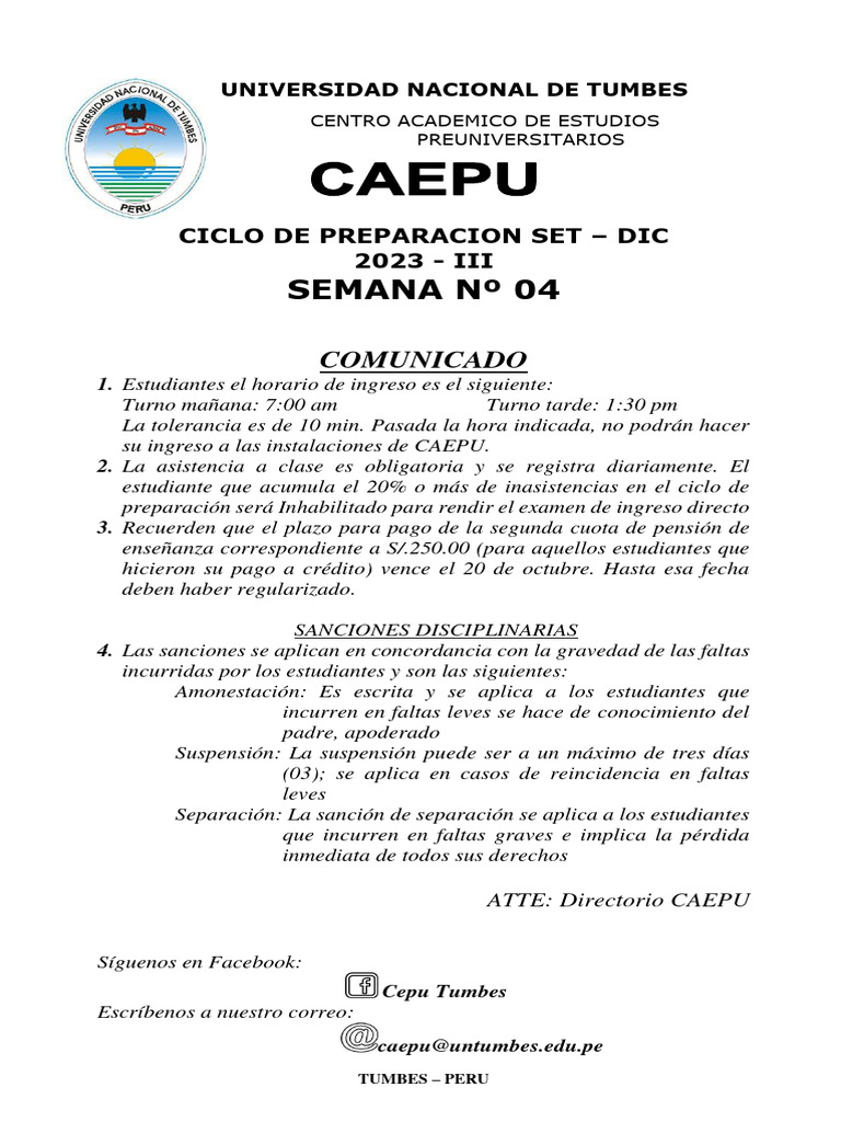 Separata Semana 04 Regular Set - Dic 2023 - III | PDF