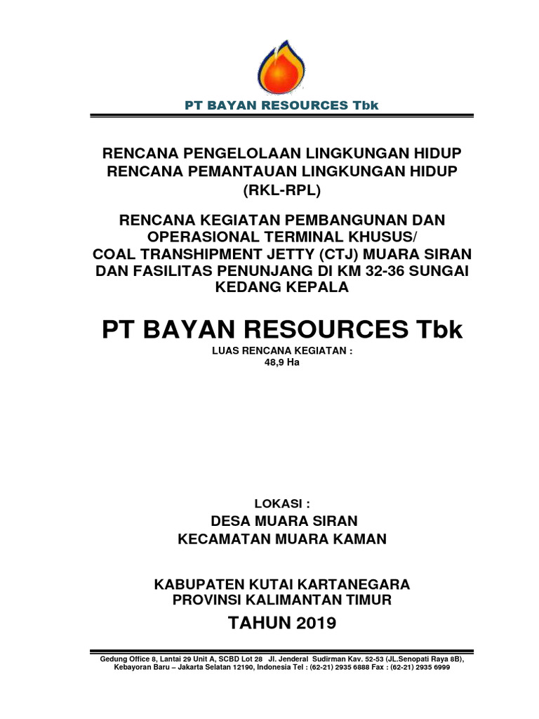 RKL RPL PT Bayan Resources | PDF
