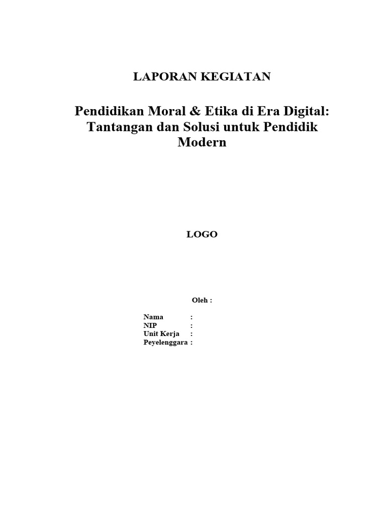 Era Digital Tantangan Dan Solusi Untuk Pendidik Modern-1 | PDF | Karier ...