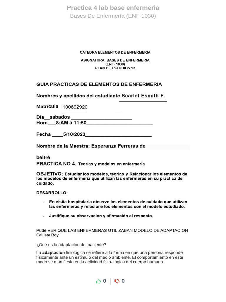 Practica 4 Lab Base Enfermeria Compress Pdf