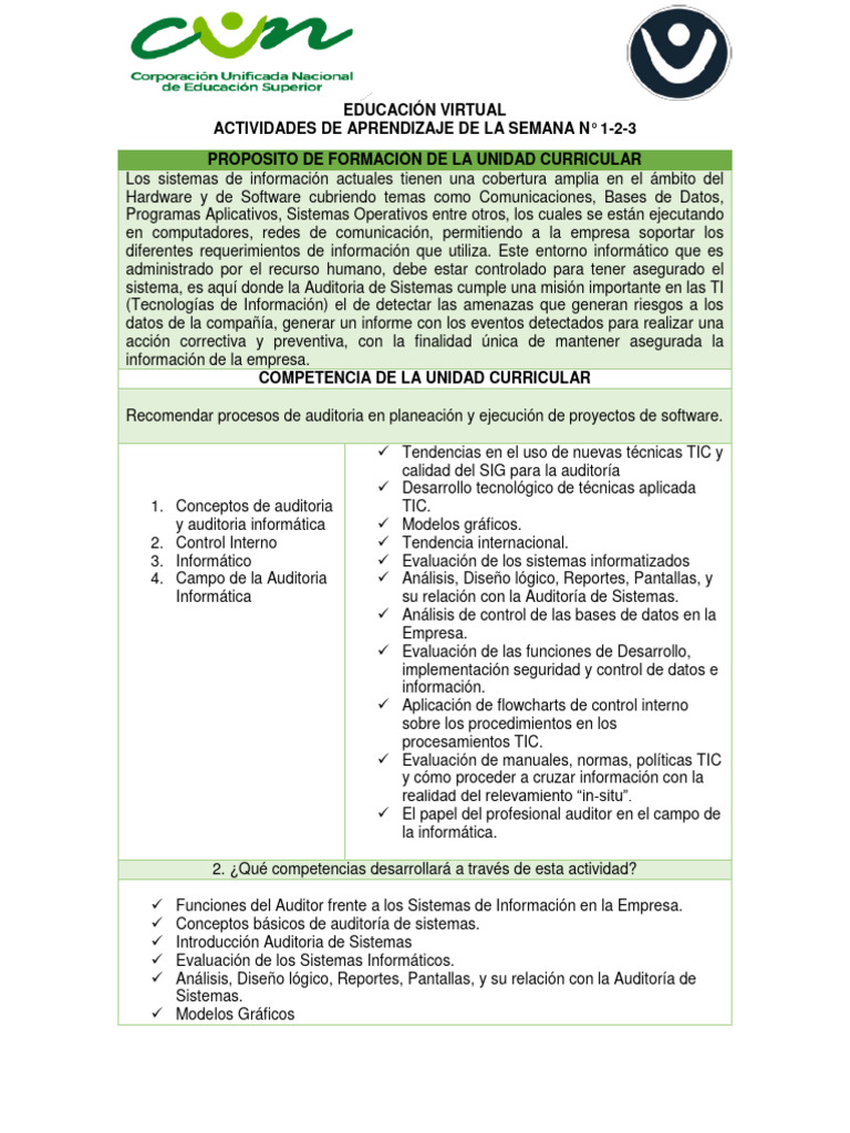 Aca 1 | PDF