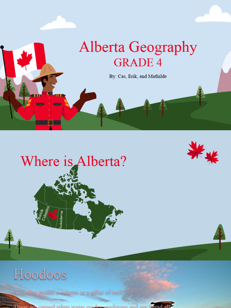 Alberta Geography | PDF | Alberta | Physiographic Divisions