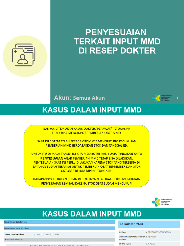 Penyesuain Untuk MMD | PDF