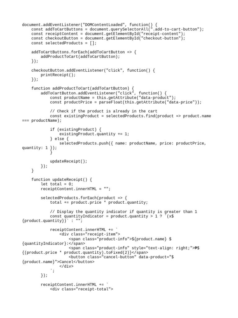 Script | PDF | Computing