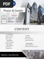 Categories and Product Lines of Procter & Gamble | PDF