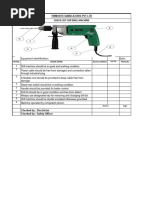 Hand Tool Inspection Checklist | PDF