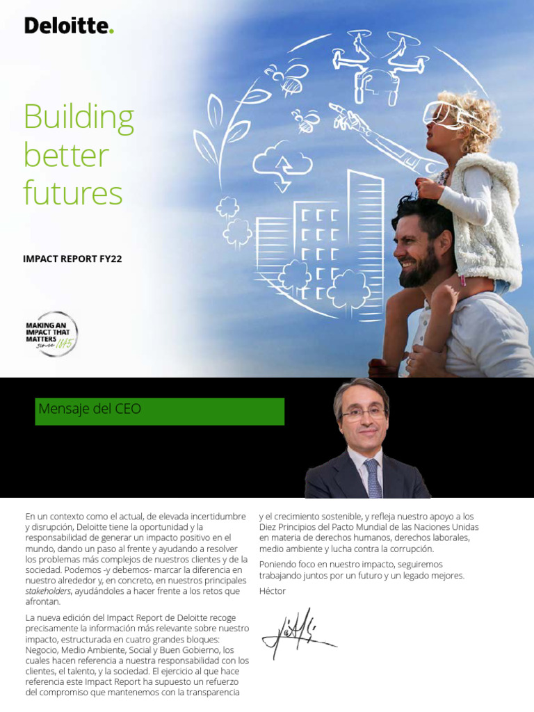 Deloitte ES About Deloitte Impact Report 2022 | PDF