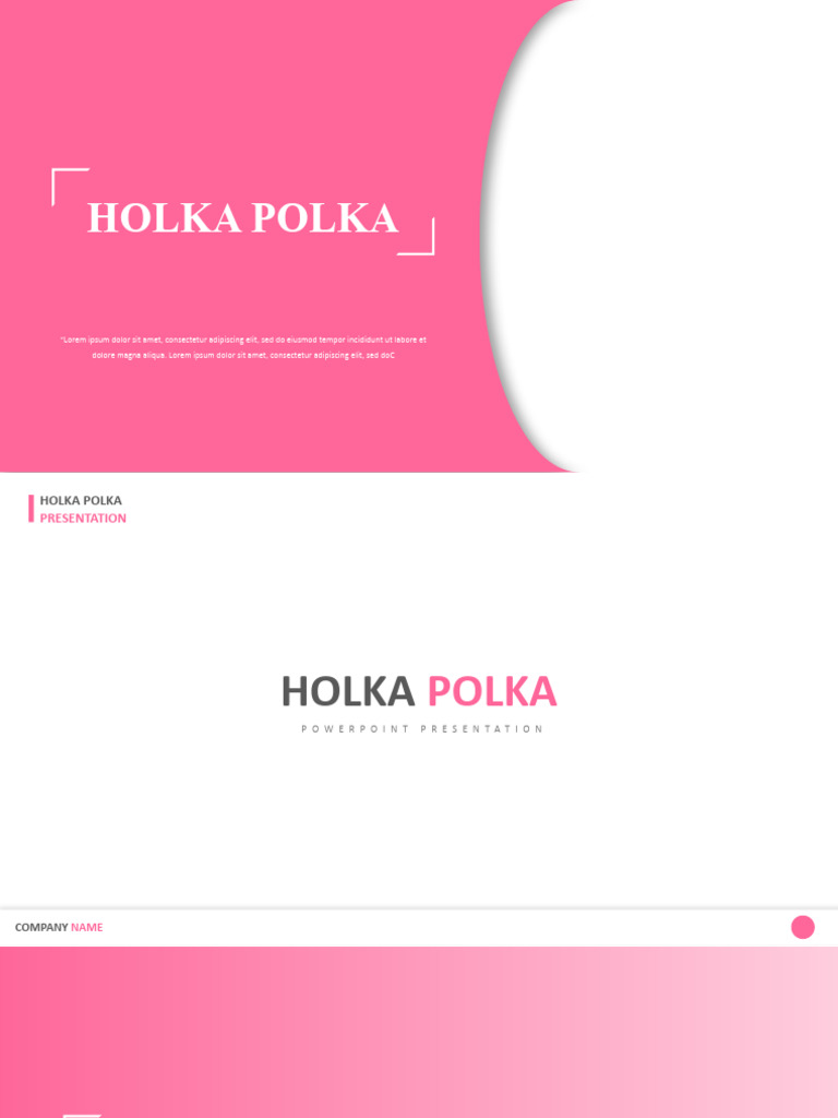 Holka Polka 16x9 Original Template | PDF