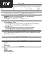 Iit Resume | PDF | Databases | Software Development