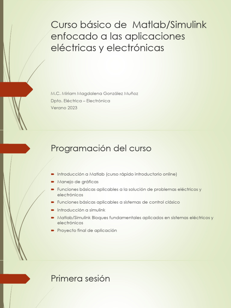 Curso Básico de Matlab | PDF