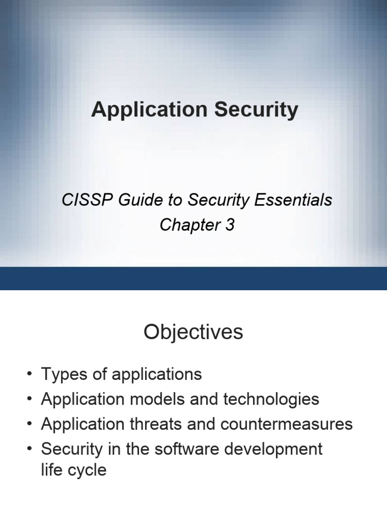 CISSP Application Security Guide | PDF | Computers