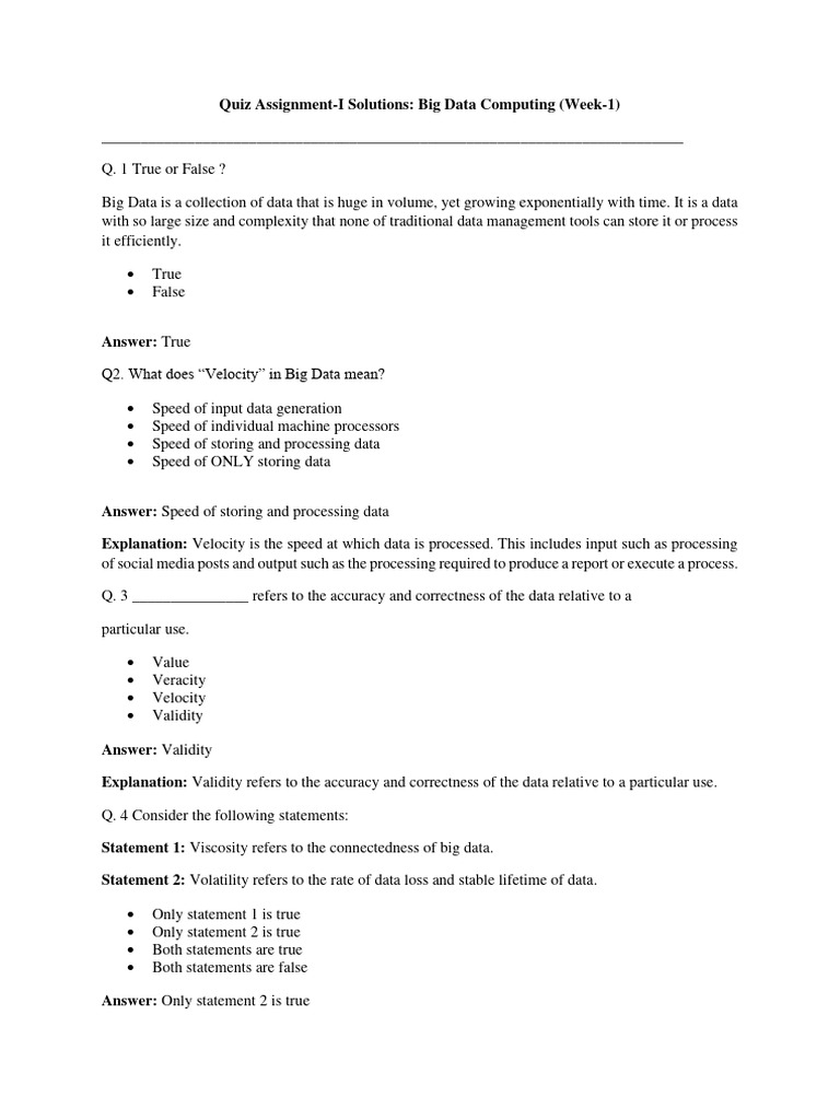 2022 Assignment Answers | PDF | Apache Hadoop | Apache Spark 2022 Assignment Answers | PDF | Apache Hadoop | Apache Spark