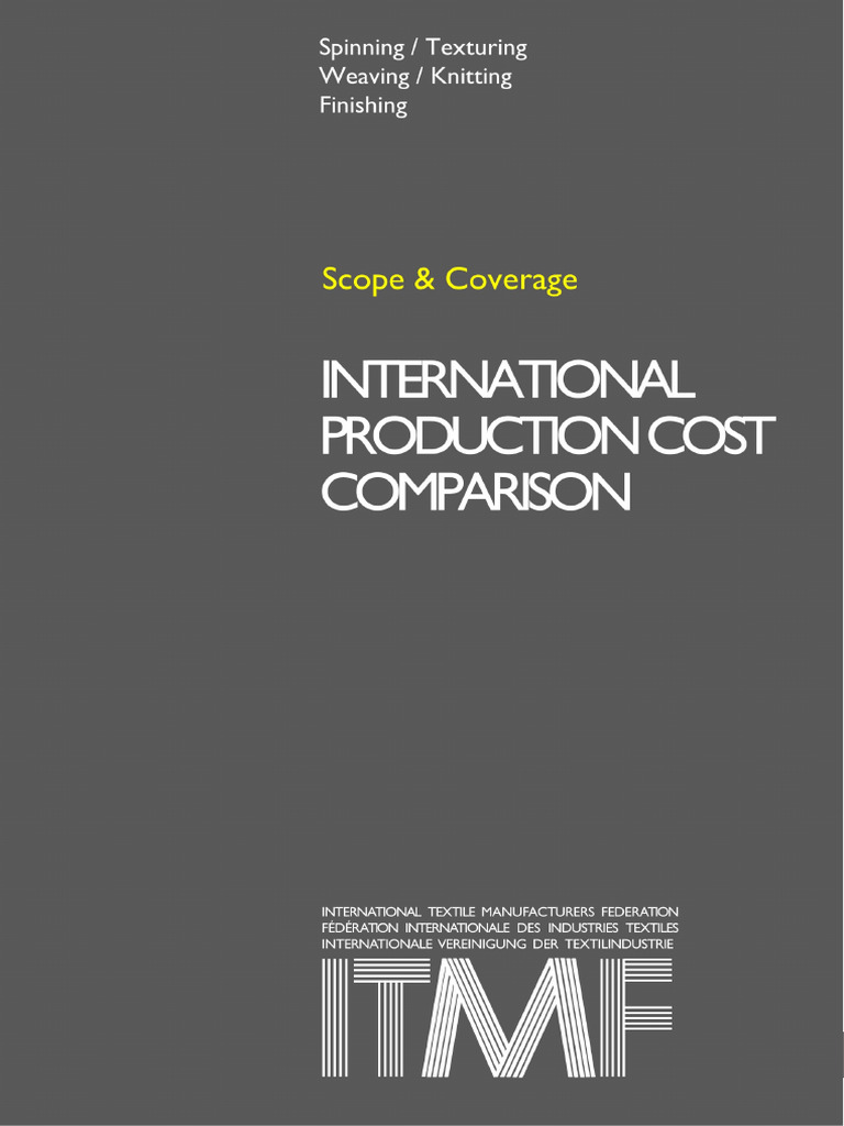 IPCC Scope and Coverage 2021 | PDF | Textiles | Yarn