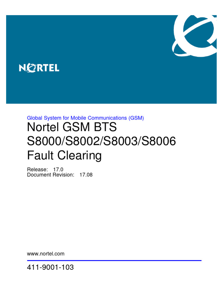 GSM BTS S8 Tranceiver | PDF
