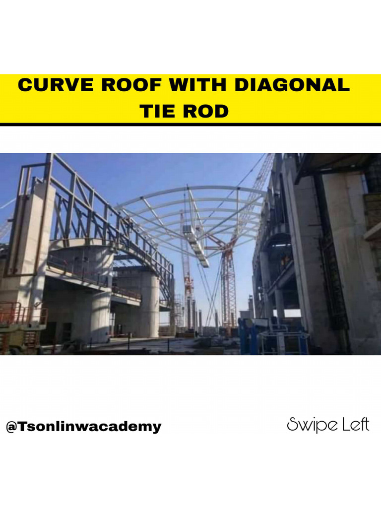 Curve Roof With Diagonal Tie Rod | PDF