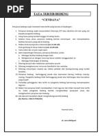 Contoh Peraturan Kost / Tata Tertib Kost | PDF
