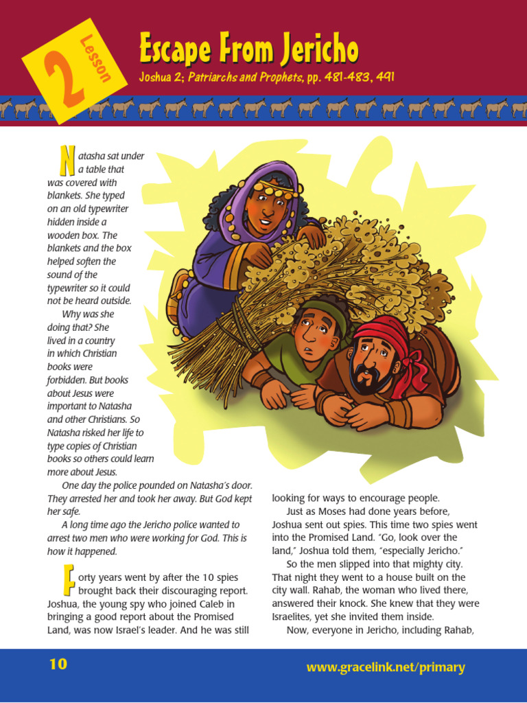 Escape From Jericho - Student | PDF | Joshua | Old Testament Books