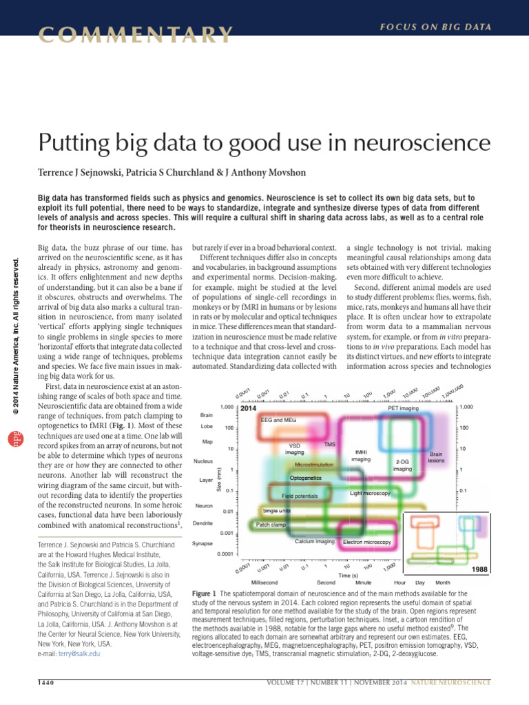 Neuroscience Big Data Challenges | PDF