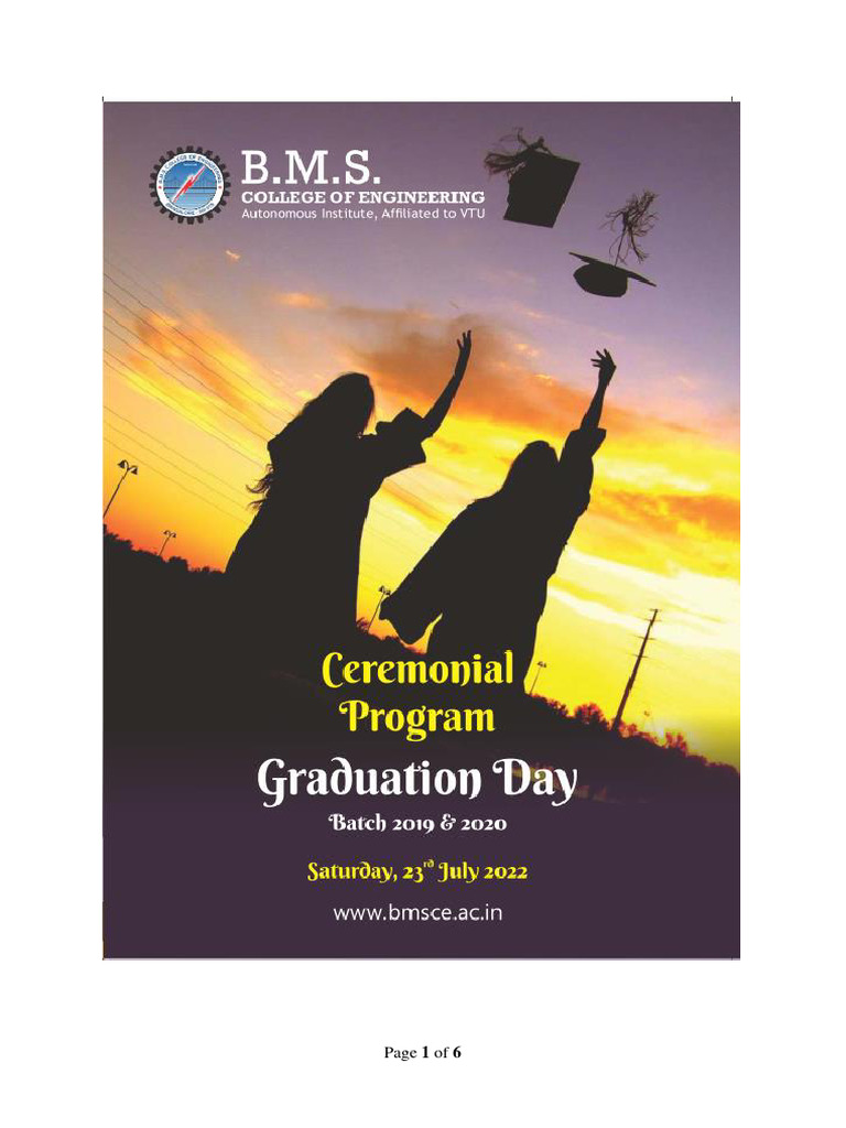 Convocation 2019 Batch | PDF
