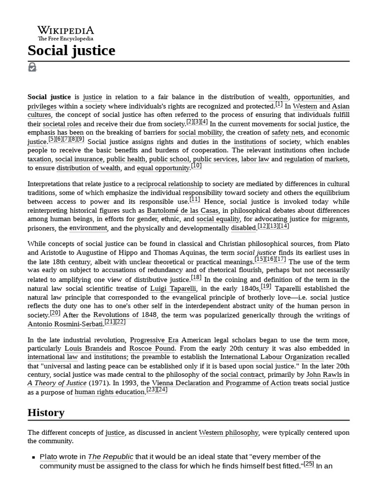 Social Justice | PDF