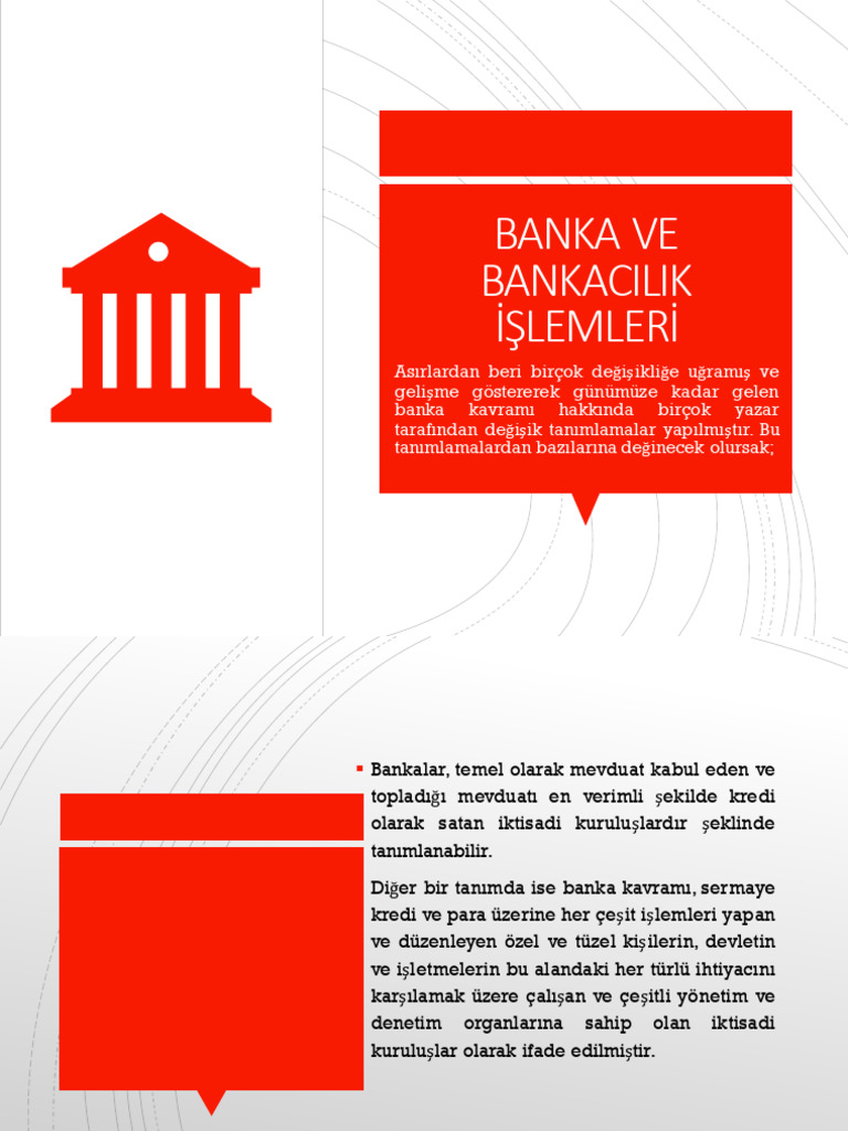 Banka Dersi | PDF