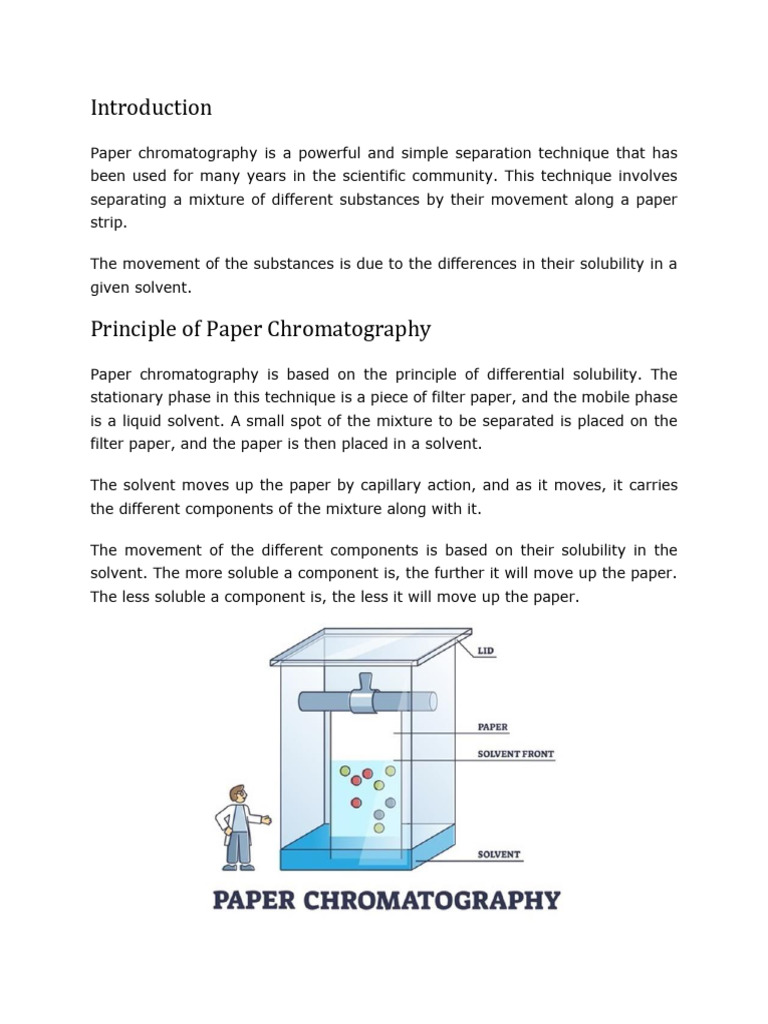Paper Chromatography | PDF