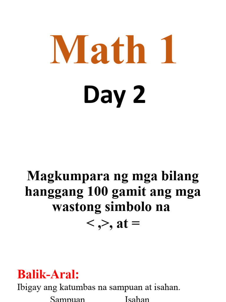 Math Week 7 Day 2 | PDF