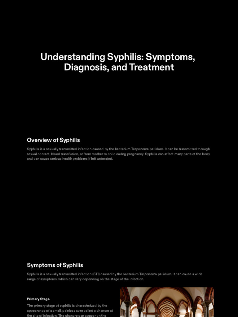 Syphilis | PDF