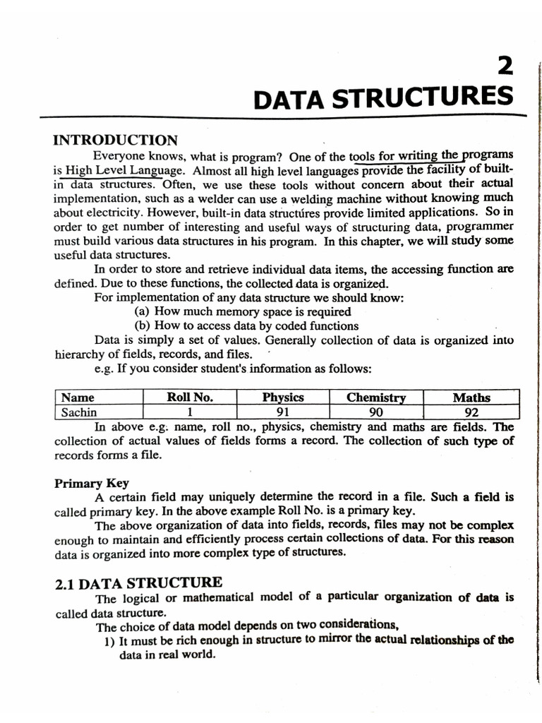 Computer Science 1 - Data Structures | PDF
