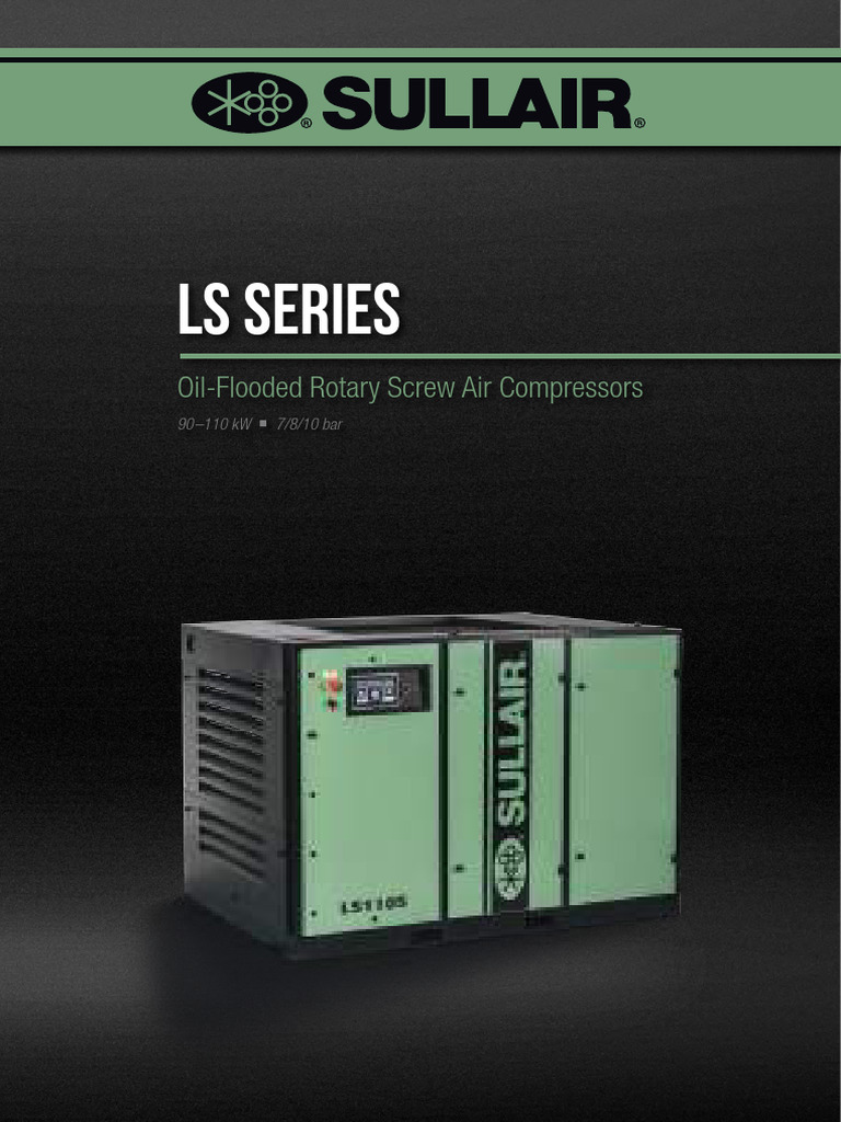Sullair - EMEA - LS90 - 110 Brochure | PDF | Technology & Engineering