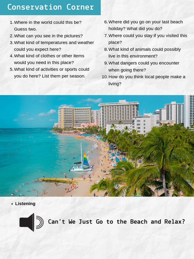 Conversation Corner | PDF