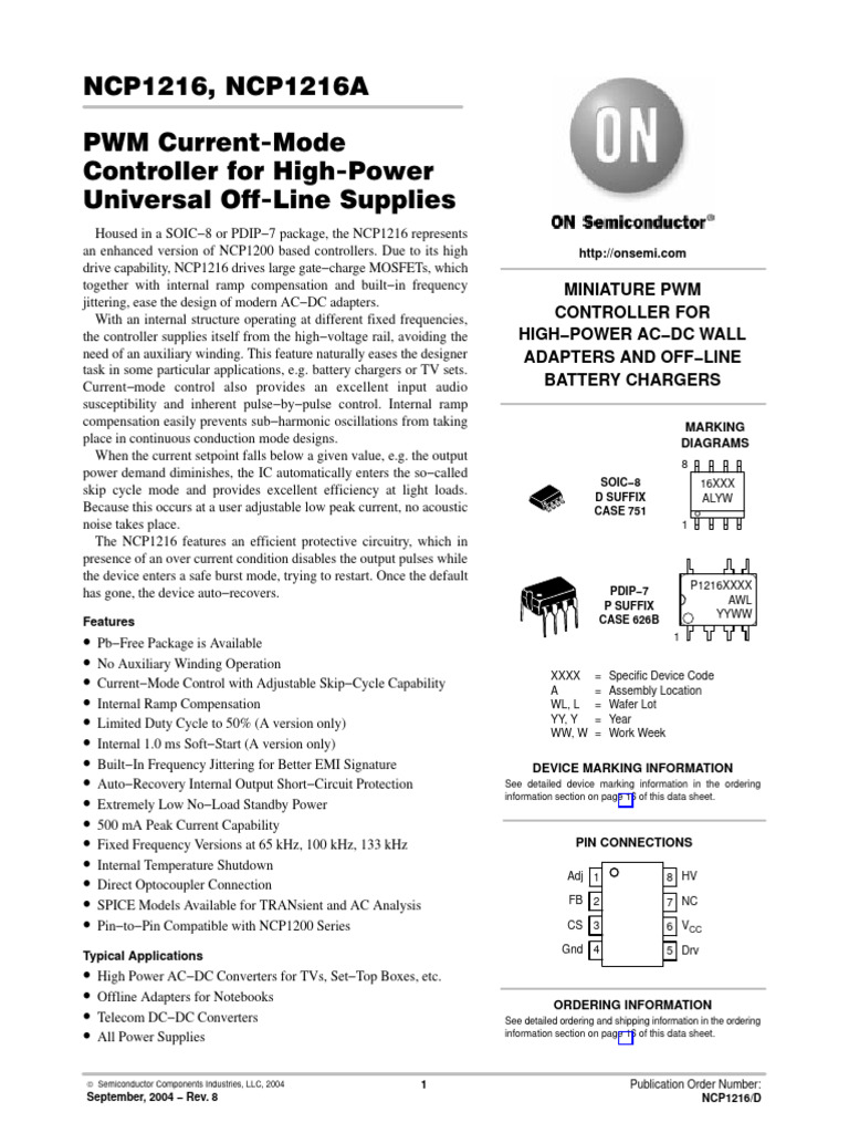 Datasheet 8 | PDF