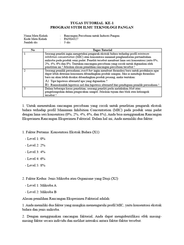 Dedy Triyono 045199479 PANG4327 TUGAS 1 | PDF