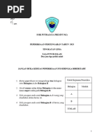 Contoh Set Latihan PSRA 2025 | PDF