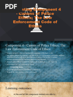 Law Enforcement Code of Ethics | PDF