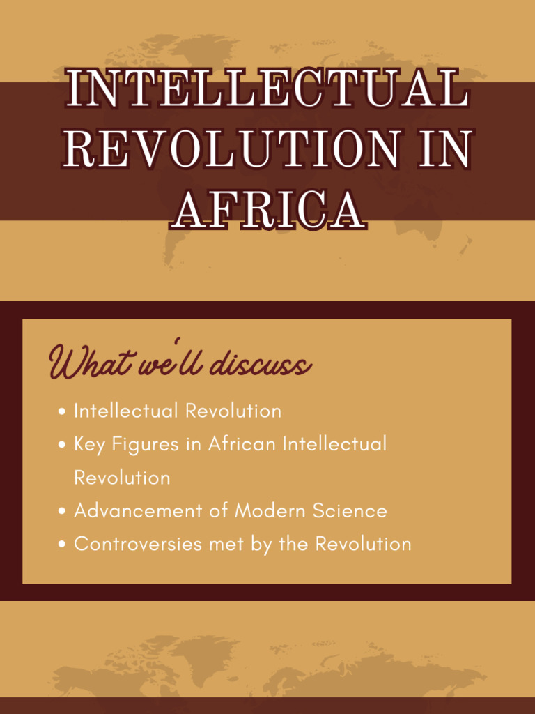 African Intellectual Revolution | PDF